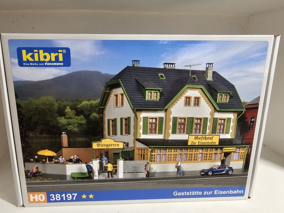 Kibri Restaurant At Station 38197 HO Scale | eBay