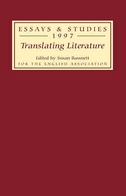 Translating Literature by Susan Bassnett, Felicity Rosslyn, John ...