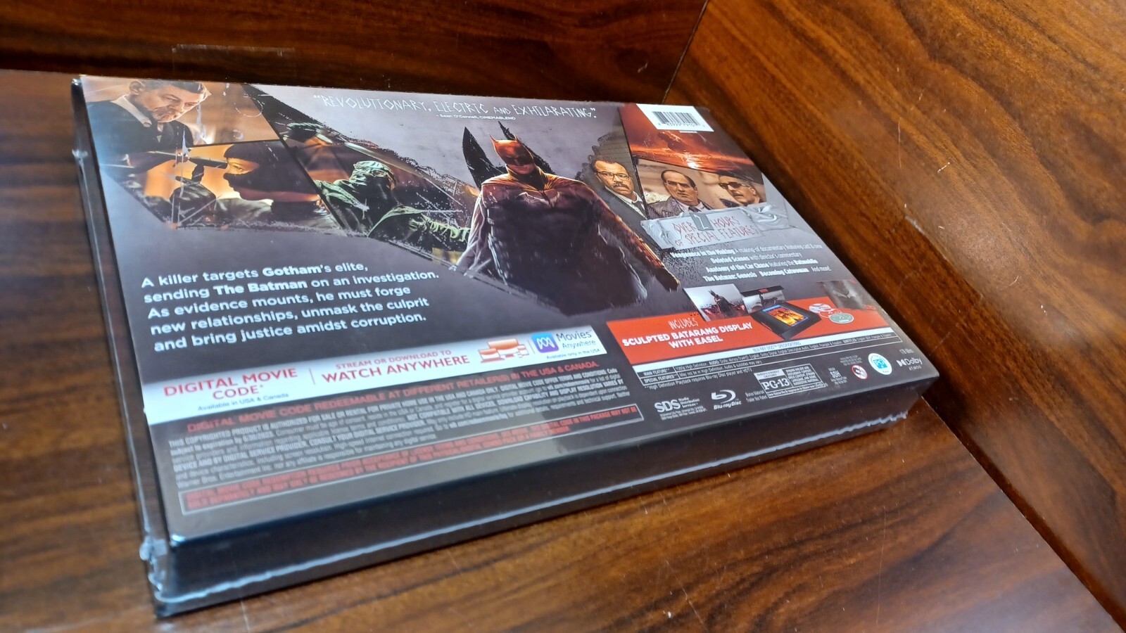 The Batman Giftset (Blu-ray+DVD) NEW (Sealed)-Free Box Shipping w ...