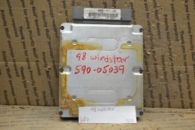 1998 Ford Windstar Engine Control Unit ECU F78F12A650GF Module 558-6F7 ...