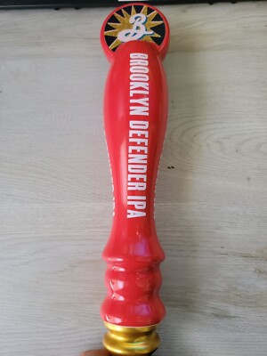 Brooklyn Defender IPA Red Regular Tap Handle | eBay