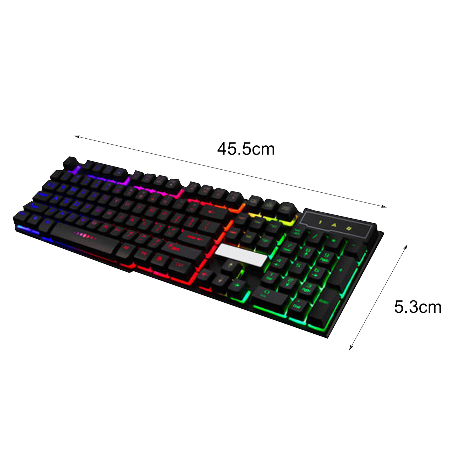 Keyboard Wired Perfect Touch Plug Play Mechanical Gaming Keyboard Tool ...