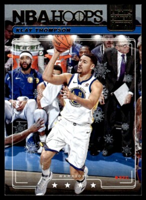 2018-19 Hoops Winter Lights Camera Action Klay Thompson Golden State ...