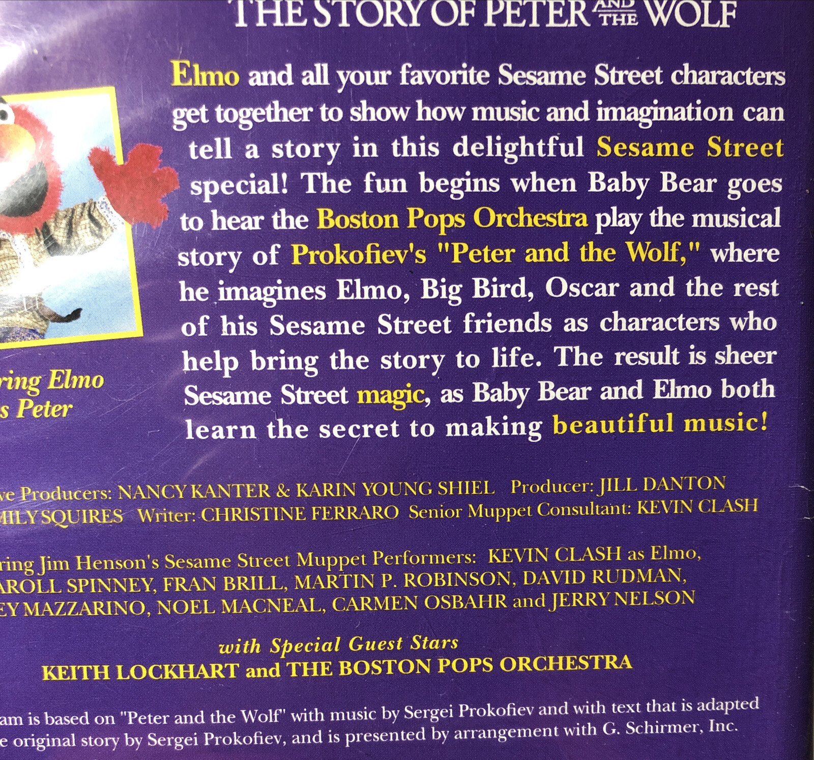 Sesame Street - Elmos Musical Adventure: The Story of Peter and the ...