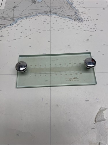 OGP GLASS MAGNIFICATION CHECK SCALE for OPTICAL COMPARATOR CHART ...