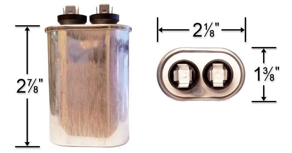 Capacitor 10 UF MFD 370V 97F9002 97F9002s Replaces Old GE# 97F9002BZ3 ...