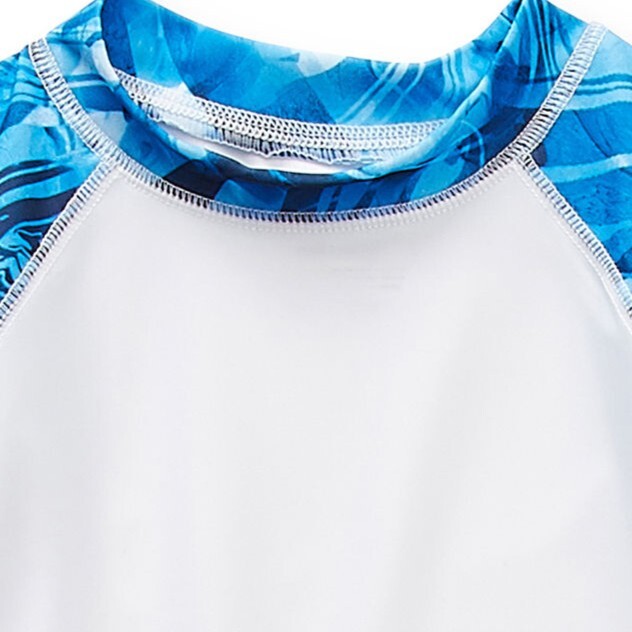 Baby Boys’ Peyton & Parker $32 Blue "Pool Party" Rash Guard Swim Set ...