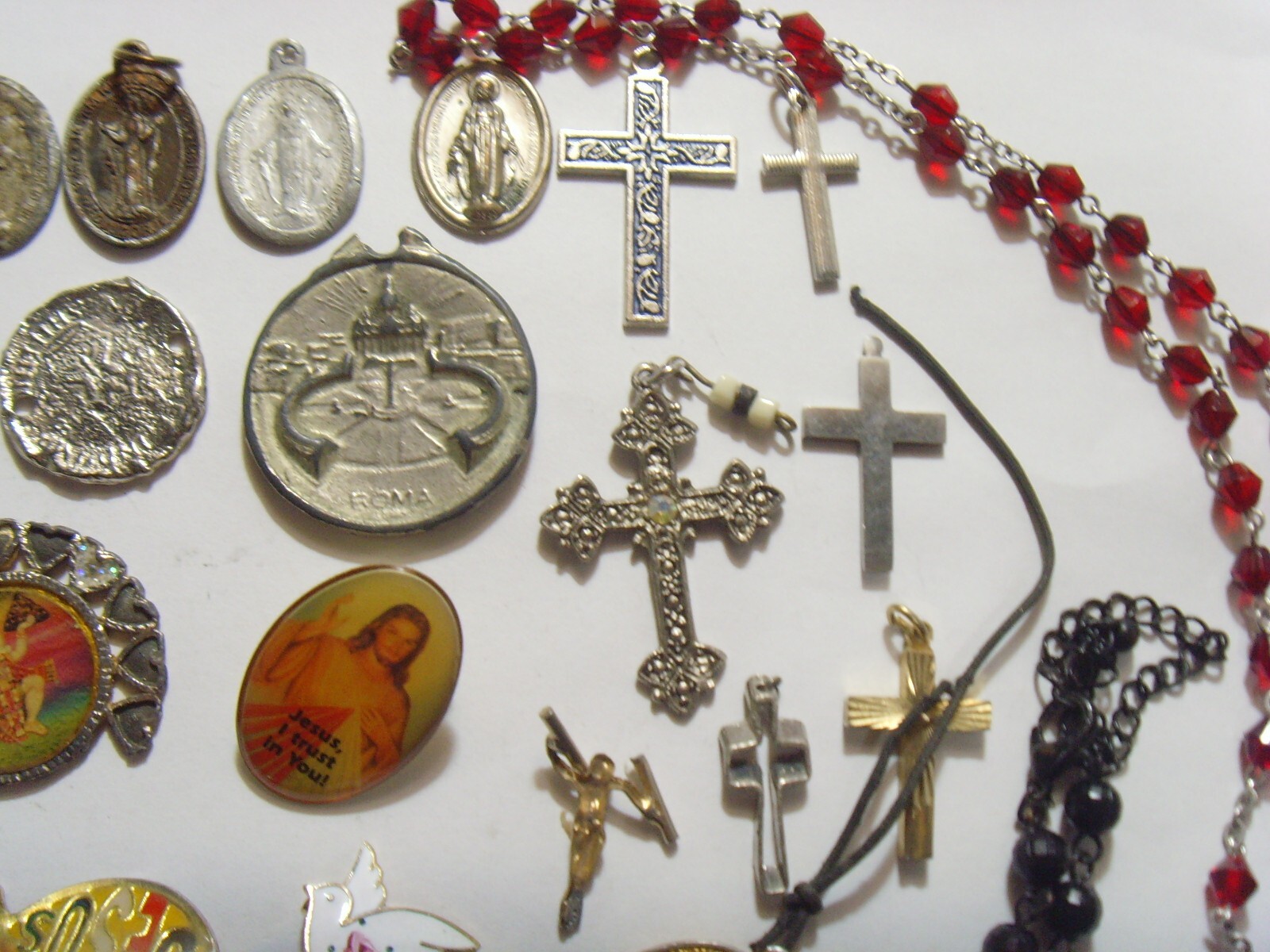 33 antique vintage Religious catholic Christian faith items lot 52031 ...