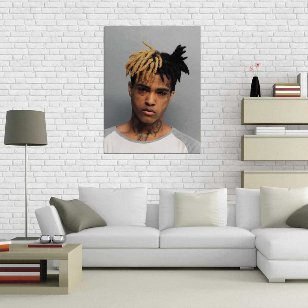 V8943 XXXTentacion Art Portrait Rap Hip Hop Music Star Decor WALL ...
