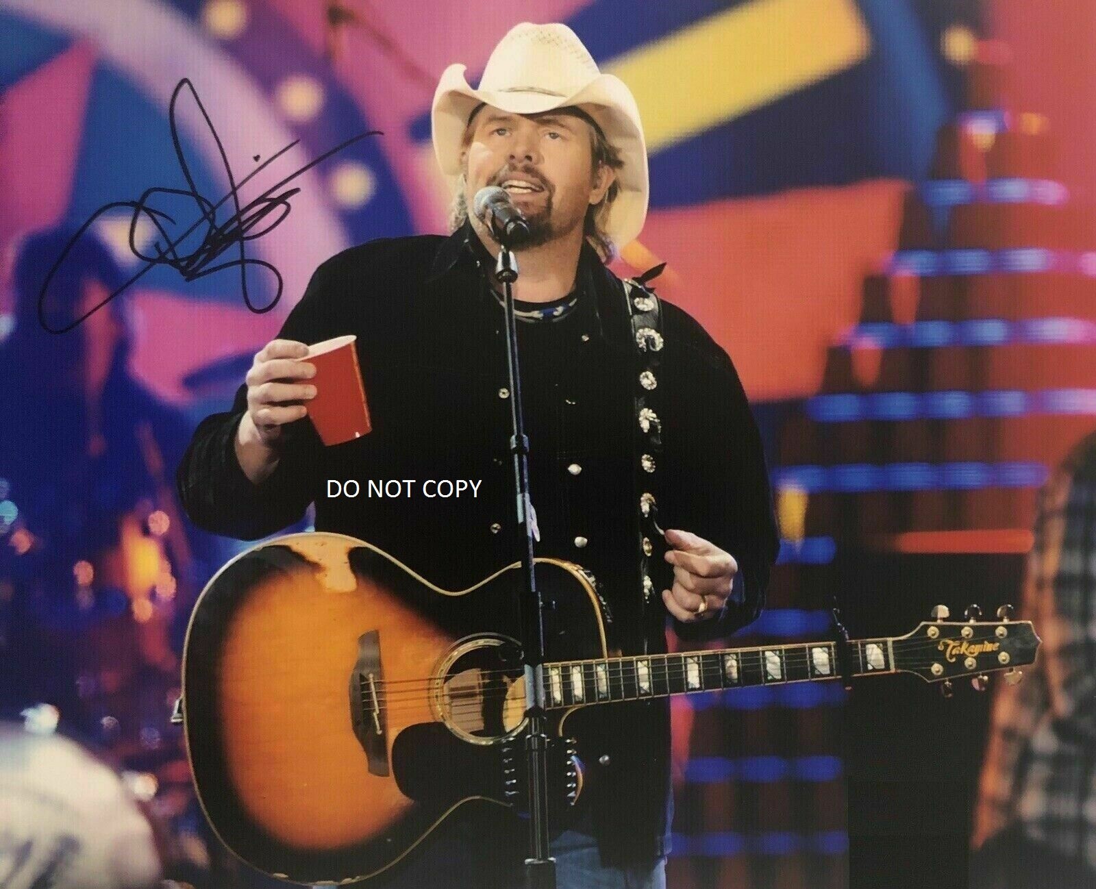 TOBY KEITH - LIVE Autographed Signed 8x10 Reprint Photo !! | eBay
