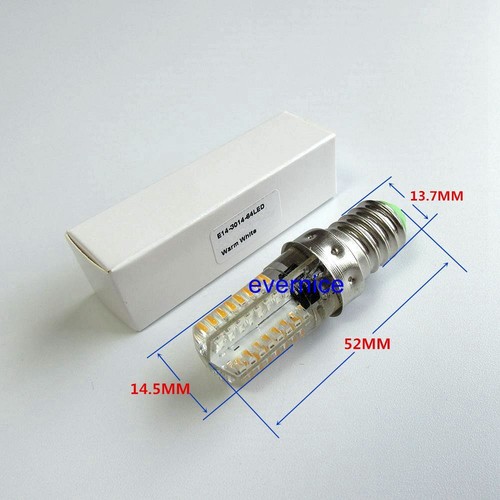 E14 Screw Type Light Bulbs 64 Led For Home Sewing Machine Brother ...