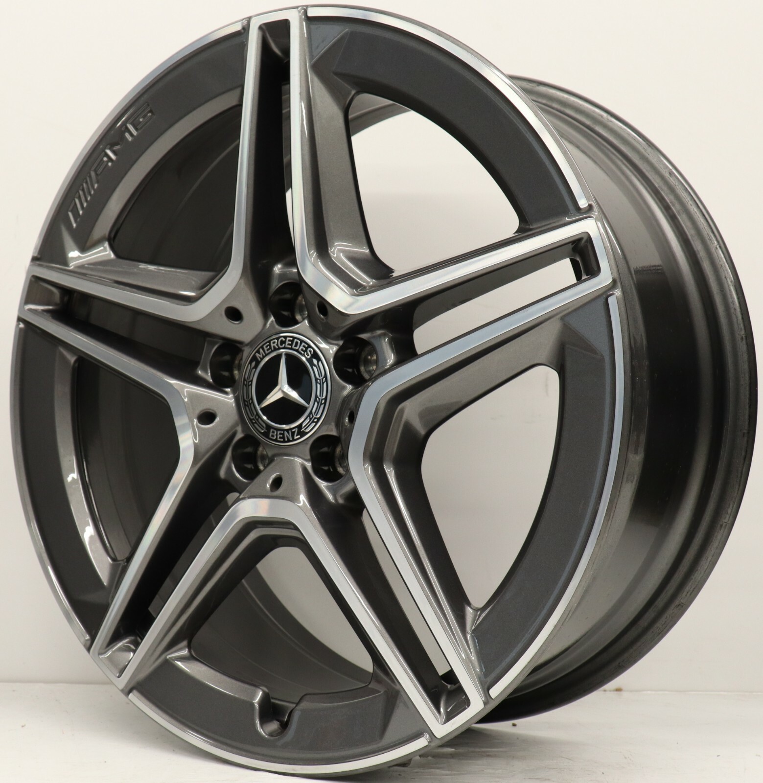 1 rim Alloy Mercedes A 18 " Original AMG Anthracite Grinding ...
