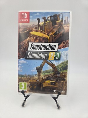 Jeu Nintendo Switch Construction Simulator 2 + 3 en boite, sans notices ...