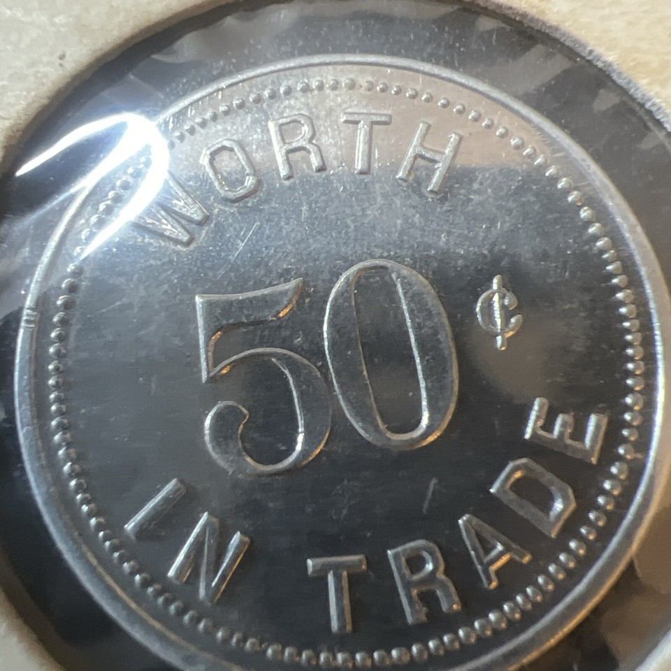 Promotional Coin For 50 Cents Worth In Trade | eBay