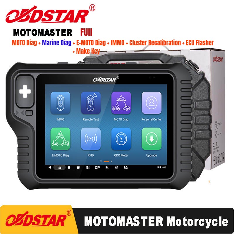 2025 OBDSTAR MOTOMASTER Motorcycle Diagnostic Scanner Upgraded Version ...