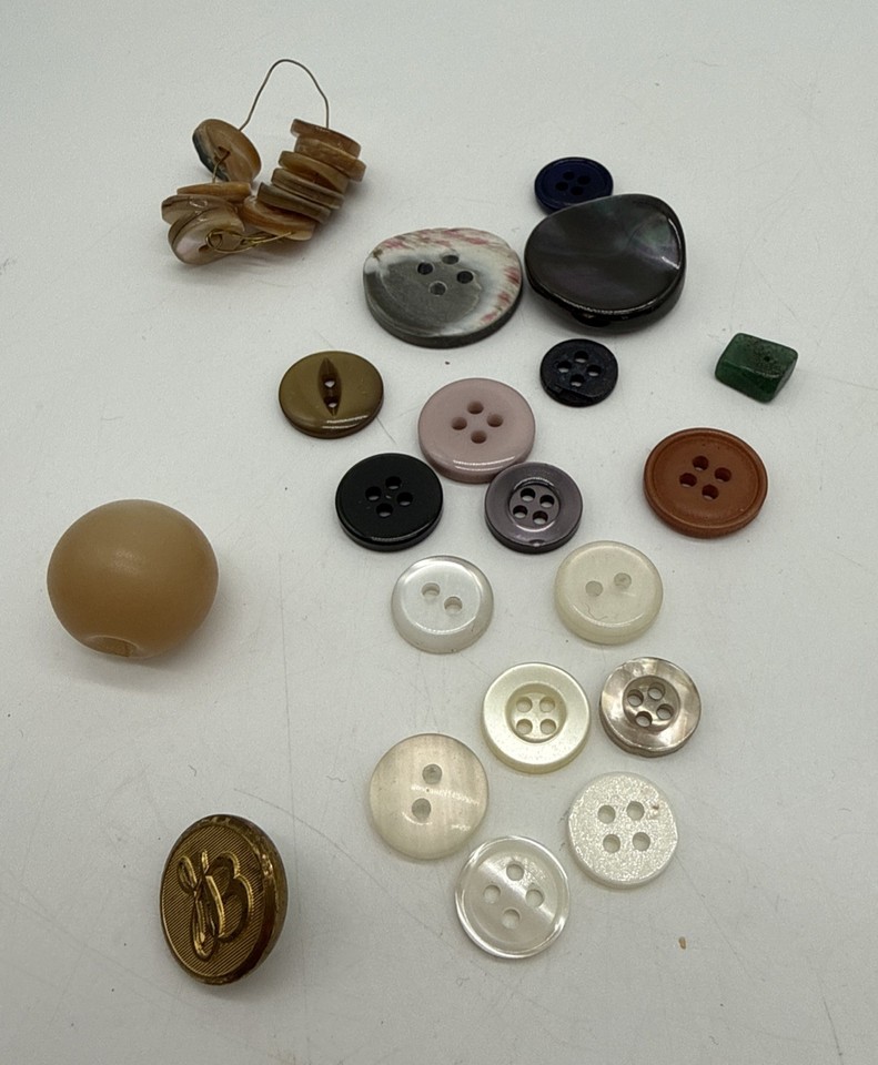 Vintage Mixed Lot 57 Buttons Estate Find | eBay