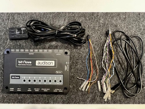 AUDISON BIT NOVE DRC SIGNAL DSP PROCESSOR 6 CHANNELS IN 9 OUT 2 OPTICAL ...