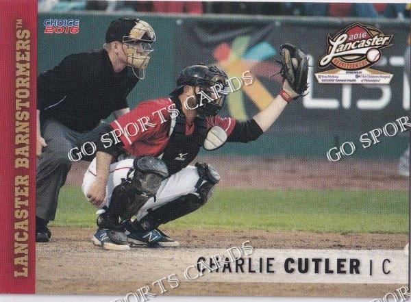 2016 Lancaster Barnstormers Charlie Cutler Rookie Card Independent ...