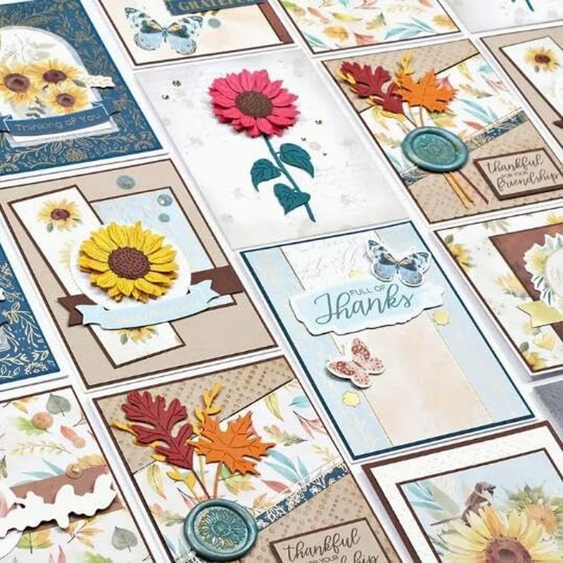 Sunflower Leaf Metal Die Cuts,Spring Sunflower Leaf Cutting Dies Cut ...
