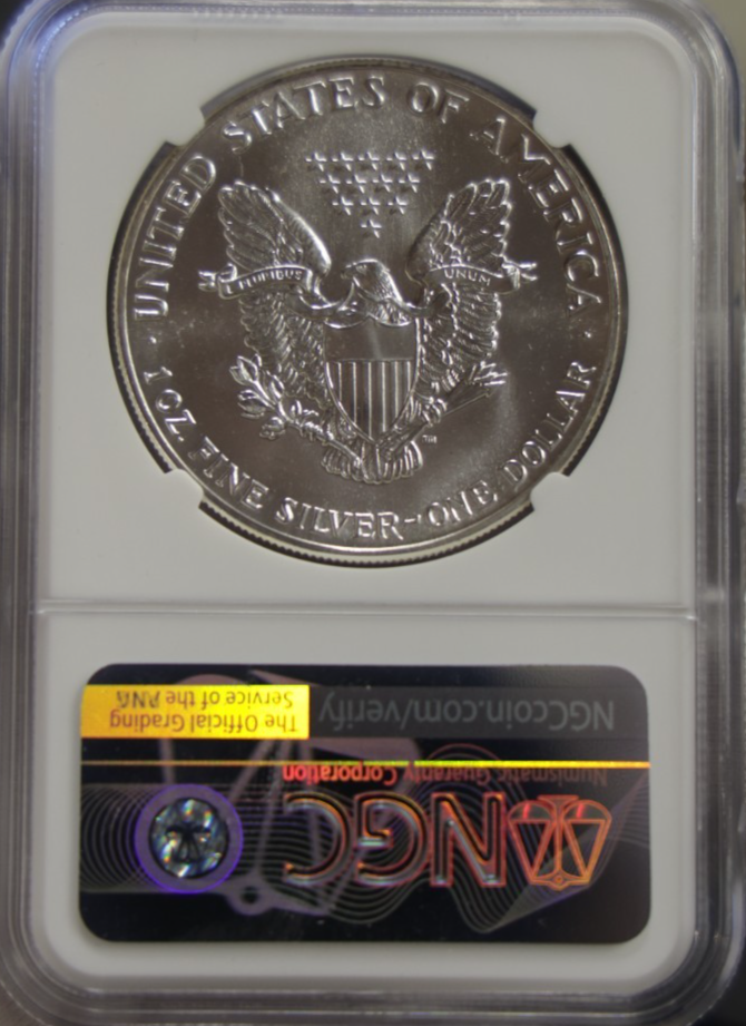 1988 US Silver Eagle $1 NGC MS68 Better Date | eBay