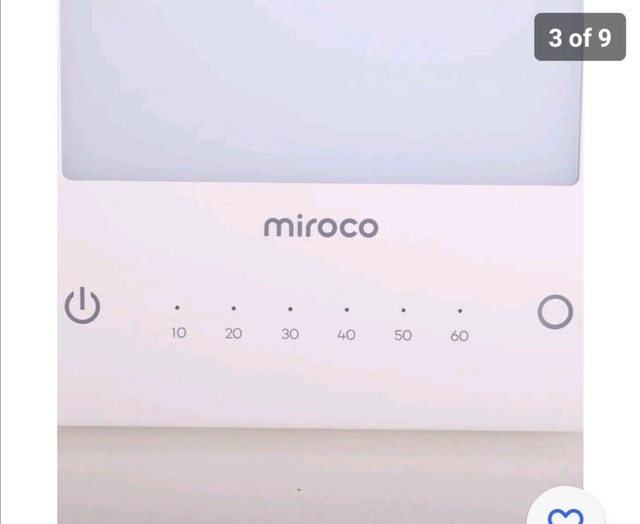 Miroco MI-CL003 UV Free Portable LED Light Therapy Lamp for sale online ...