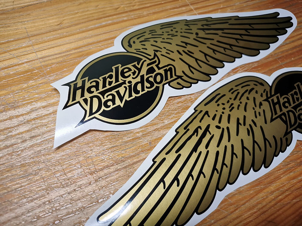 Harley Davidson Tank Logo With Wings