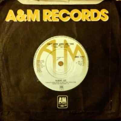 Albert Lee Country Boy SOLID CENTRE Vinyl Single 7inch A&M Records ...