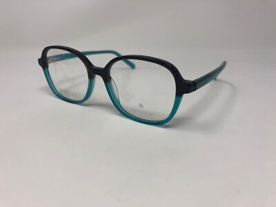 INFACE DANISH OPTICS Eyeglasses Frame IF9379 5545 46-15-130 Black/Teal ...