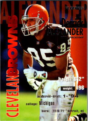 Derrick Alexander 1995 Fleer #75 Football Card | eBay