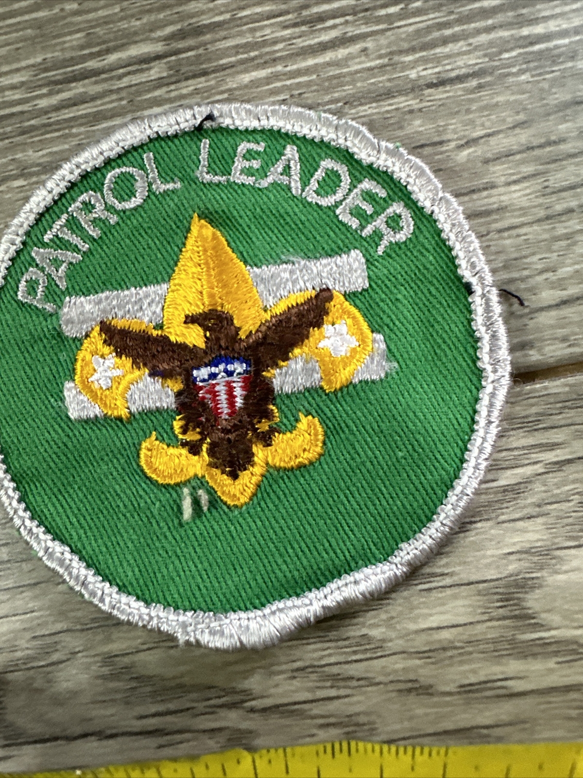 Vintage BSA Patch Patrol leader, Boy Scouts of America 3" | eBay