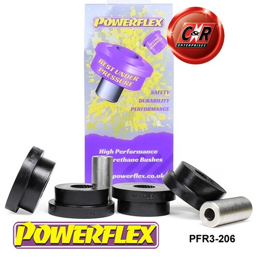 Powerflex Rear Lower Arm Rear Bushes Fits Audi S4 B5 (95-2001) PFR3-206 ...