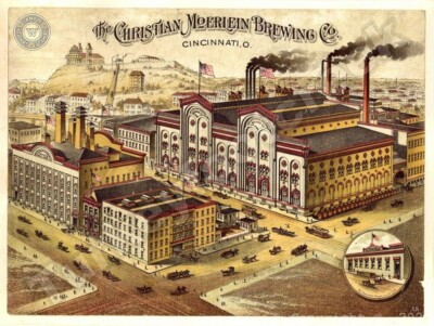 The Christian Moerlein Brewing 9" x 12" Metal Sign | eBay