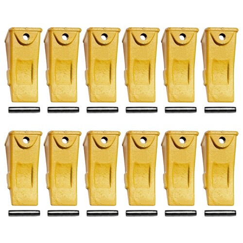 X156L Long Bucket Teeth Dirt Teeth with P156 Roll Pins for Excavators ...