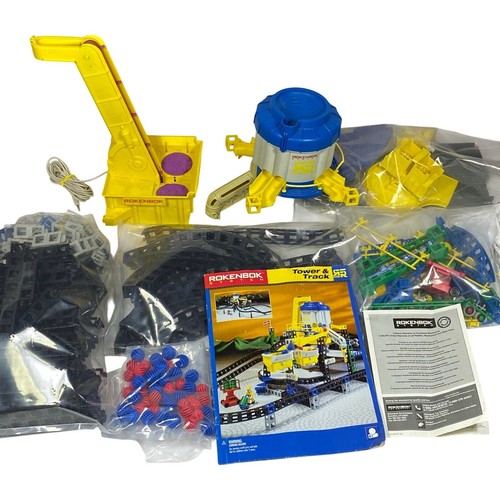 Rokenbok Monorail Tower & Track 100% Complete Set Manual Accessories ...
