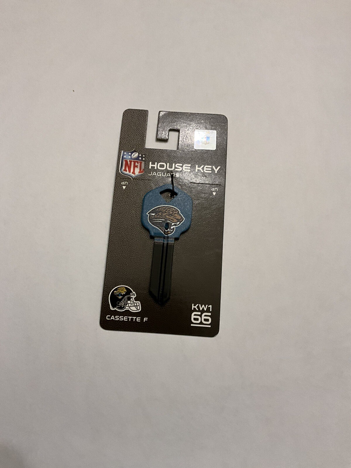 Jacksonville jaguars, Officially Licensed NFL House Key, Blank KW1 66 ...
