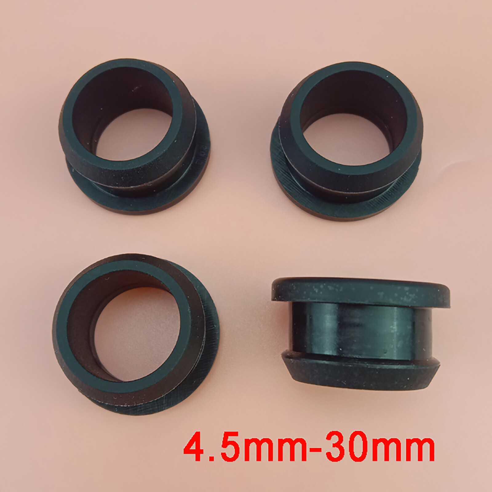Silicone Rubber Grommet Plug Bung Cable Wiring Protect 4.5mm-30mm ...