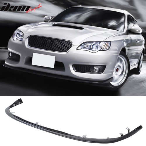 Fits 08-10 Subaru Legacy GT PU Front Bumper Lip Spoiler (JDM Bumper ...