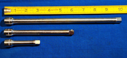 USA Craftsman 3 pc 3/8" dr extension set -V- series 44264,44261,44262 ...
