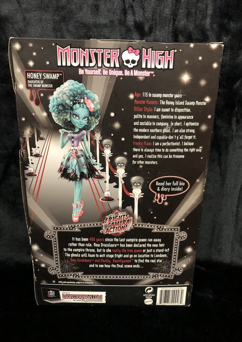 Monster High Frights Camera Action Honey Swamp Monster High Frights
