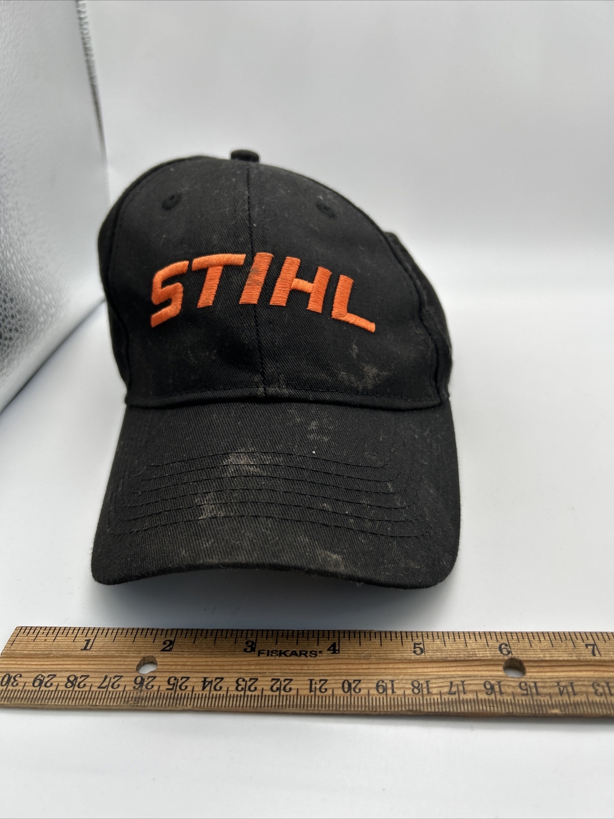 Stihl - Vintage Snapback Hat Black Orange Stihl Outfitters Apparel OEM ...