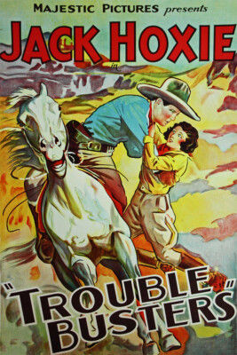 Trouble Busters Movie Jack Hoxie Vintage Wall Art Home Decor - POSTER ...
