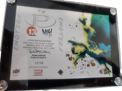 Dr Strange 2012 Marvel Premier Emotion Card - E-10 12/50 NAR Jason ...