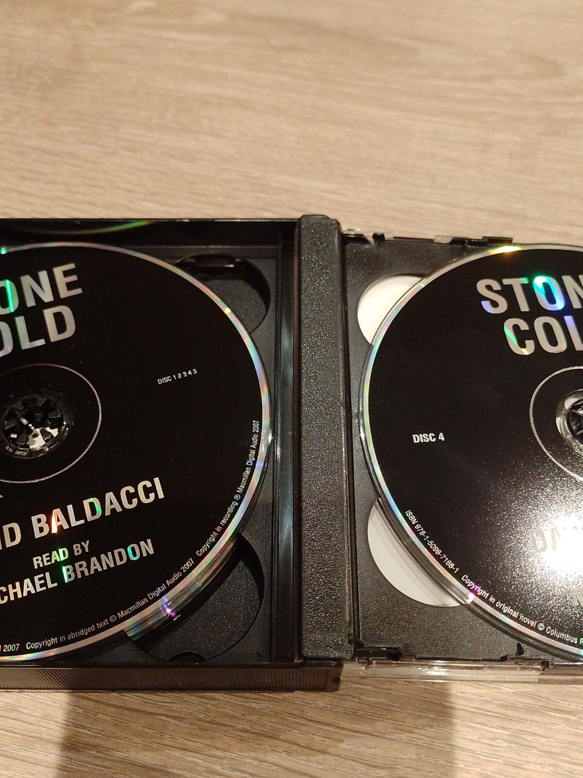 David Baldacci / Stone Cold - 5cd Audiobook for sale online | eBay