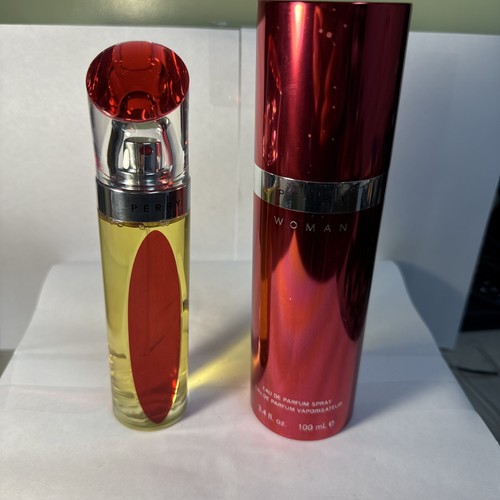 PERRY WOMAN by PERRY ELLIS 3.4 FL oz / 100 ML Eau De Parfum Spray hard ...