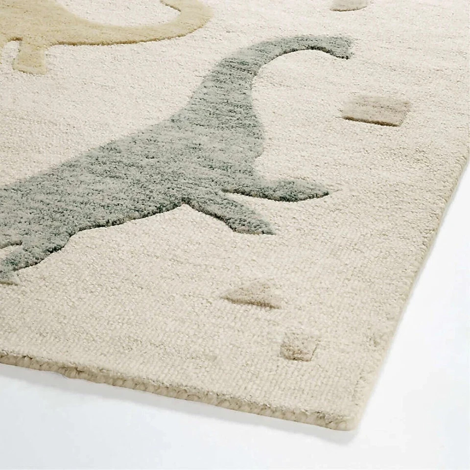 Brand New Geo-Dino Dinosaur Kids Premium Quality Handmade tufted 100% ...