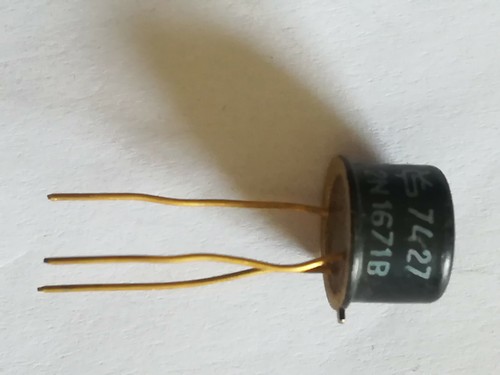 2N1671B Unijunction Transistor Gold Leads new/nos black | eBay