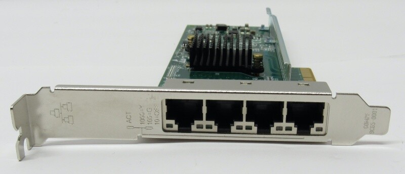 Riverbed 4-Port Copper Gigabit PCIe Full Network Adapter Card 410-00116 ...