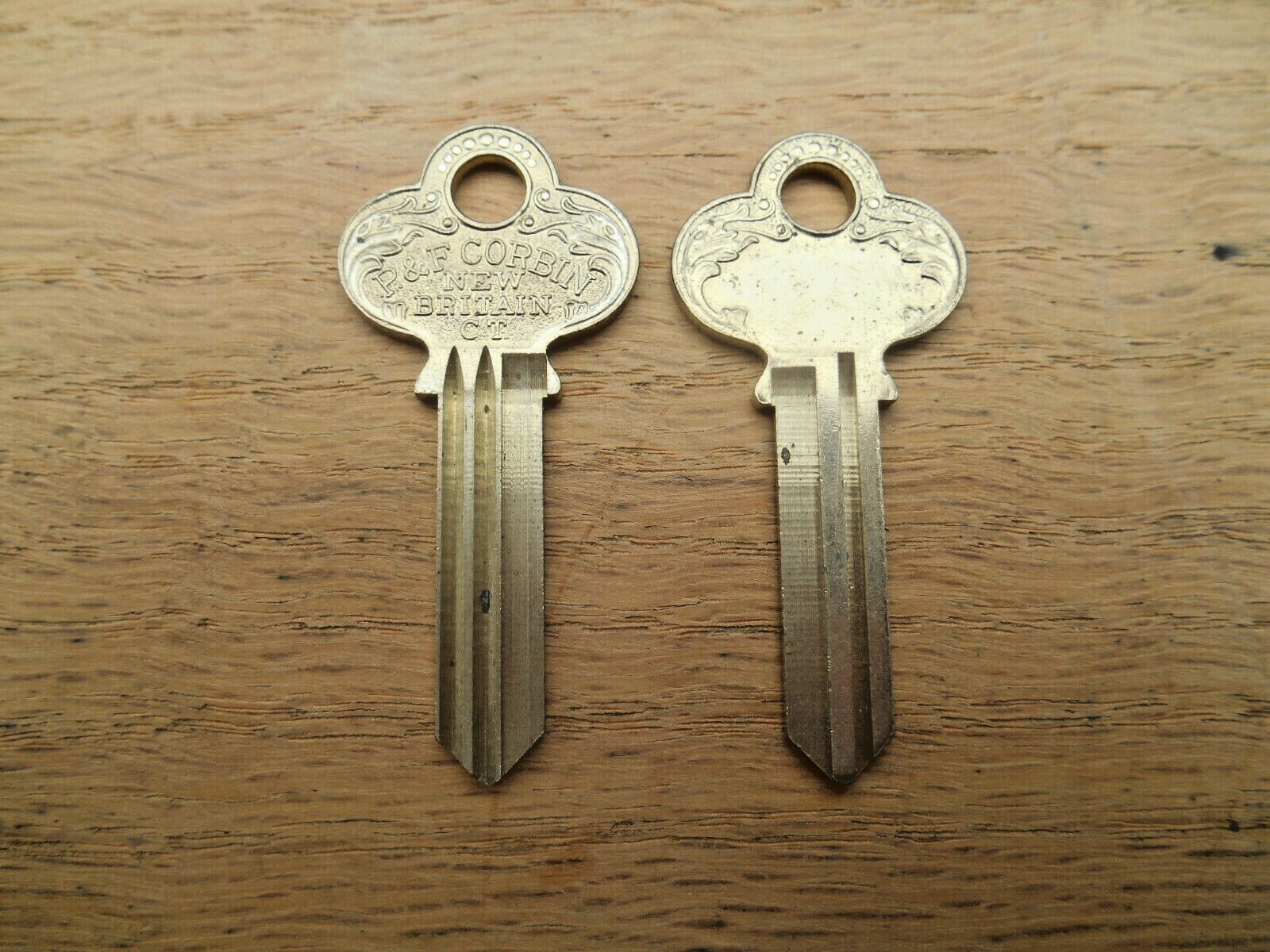 VTG. P&F CORBIN KEY BLANK , NEW BRITAIN CT. | eBay