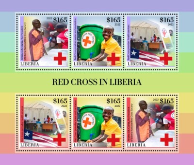 Red Cross in Liberia MNH Stamps 2022 Liberia M/S | eBay