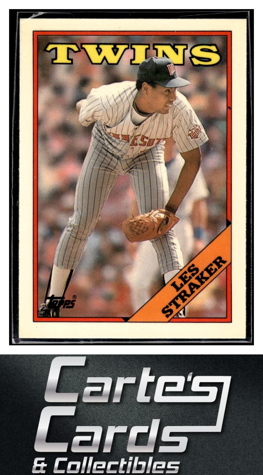 Les Straker 1988 Topps Tiffany #264 Minnesota Twins | eBay